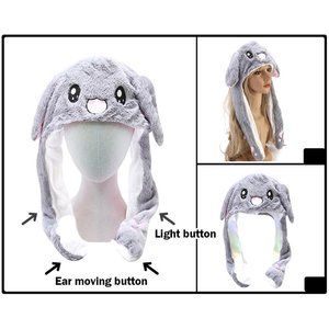 Accessories | Light Up Animal Character Moving Ear Hat | Poshmark